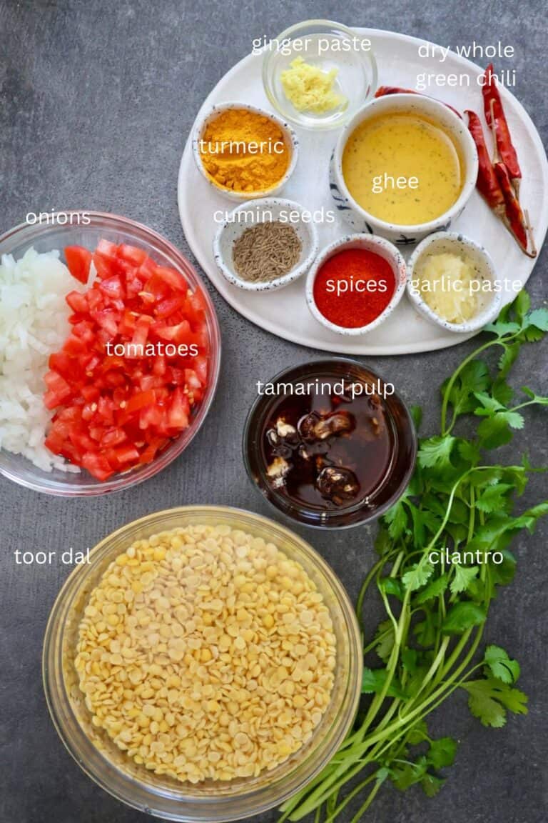 Instant Pot Toor Dal with Pot in Pot Rice in 20 minutes - The Belly ...