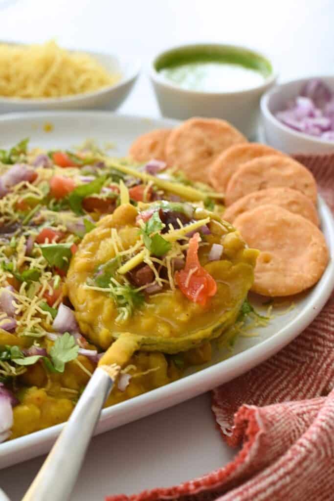 Street-Style Ragda Chaat | Matar Chaat Recipe - The Belly Rules The Mind