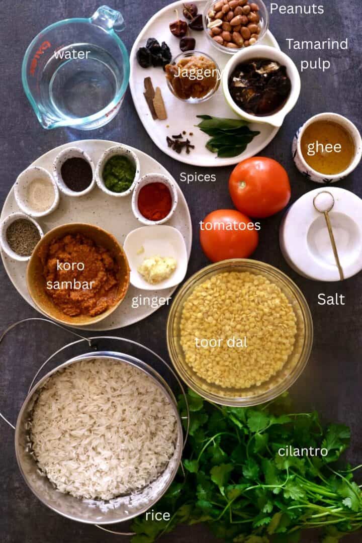 One Pot Gujarati Dal with Pot in Pot Rice - The Belly Rules The Mind
