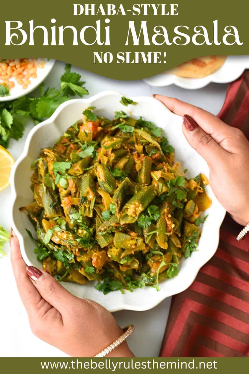 Bhindi Masala / Okra Curry Video Recipe | BellyRulesTheMind