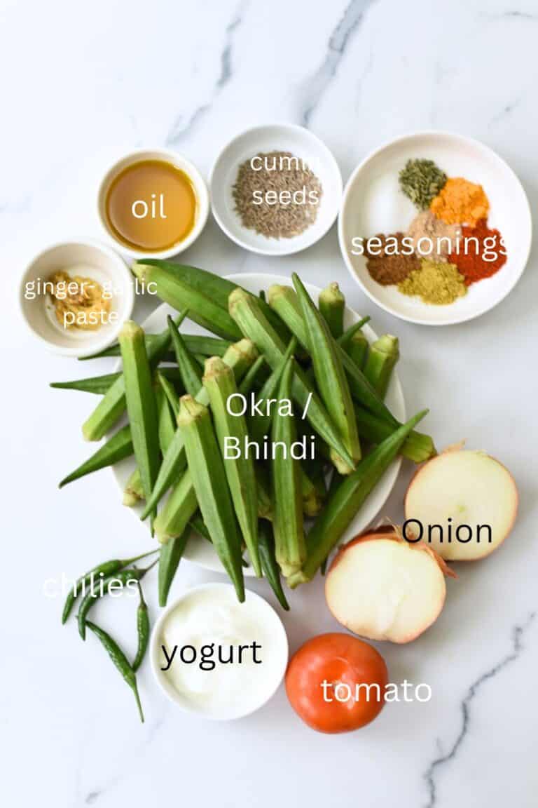 Bhindi Masala / Okra Curry Video Recipe | BellyRulesTheMind