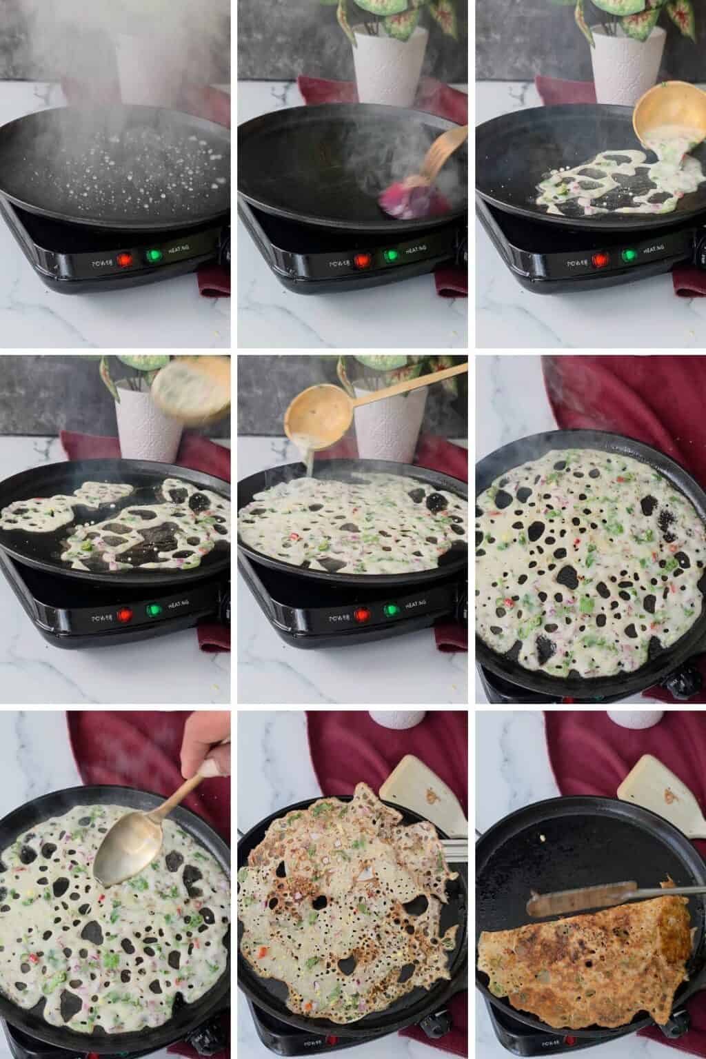 Fail-Proof Instant Rava Dosa (Crispy & Lacy) - The Belly Rules The Mind